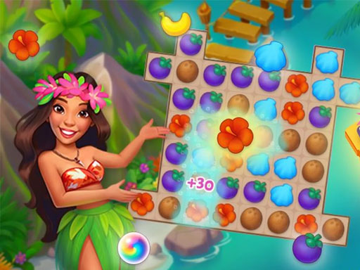 Hawaii Match 3 | Play Now! Best Online Games For Free!